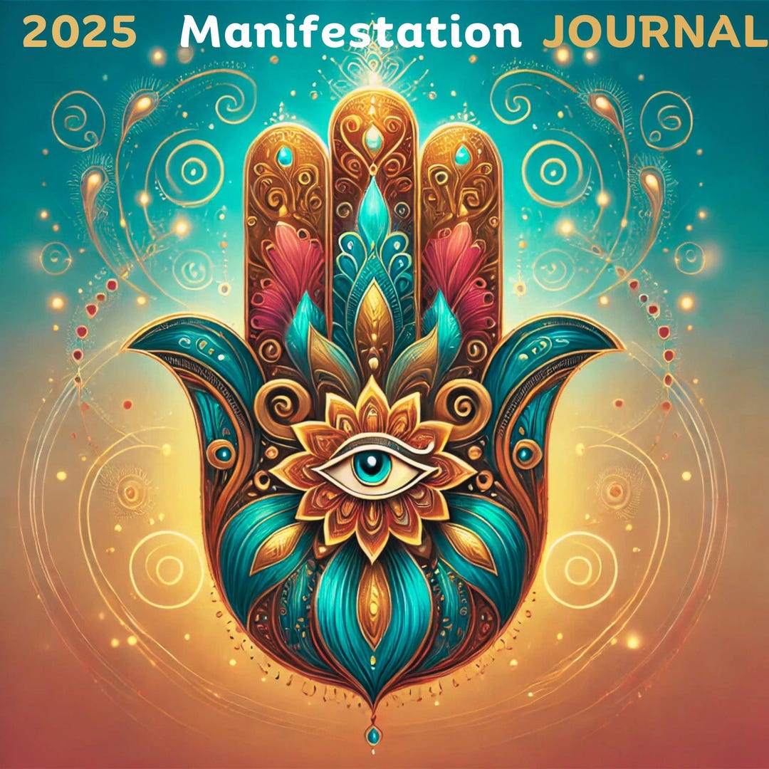 2025 Manifestation Journal, Digital Download Planner Printable and ...