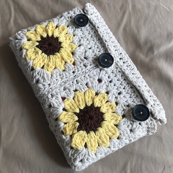 Sunflower Book Cover - Etsy