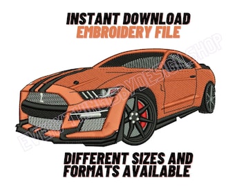 Mustang Machine Embroidery Design, Mustang Logo, Instantly Download ...