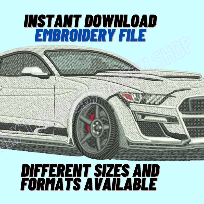 Mustang Embroidery - Etsy