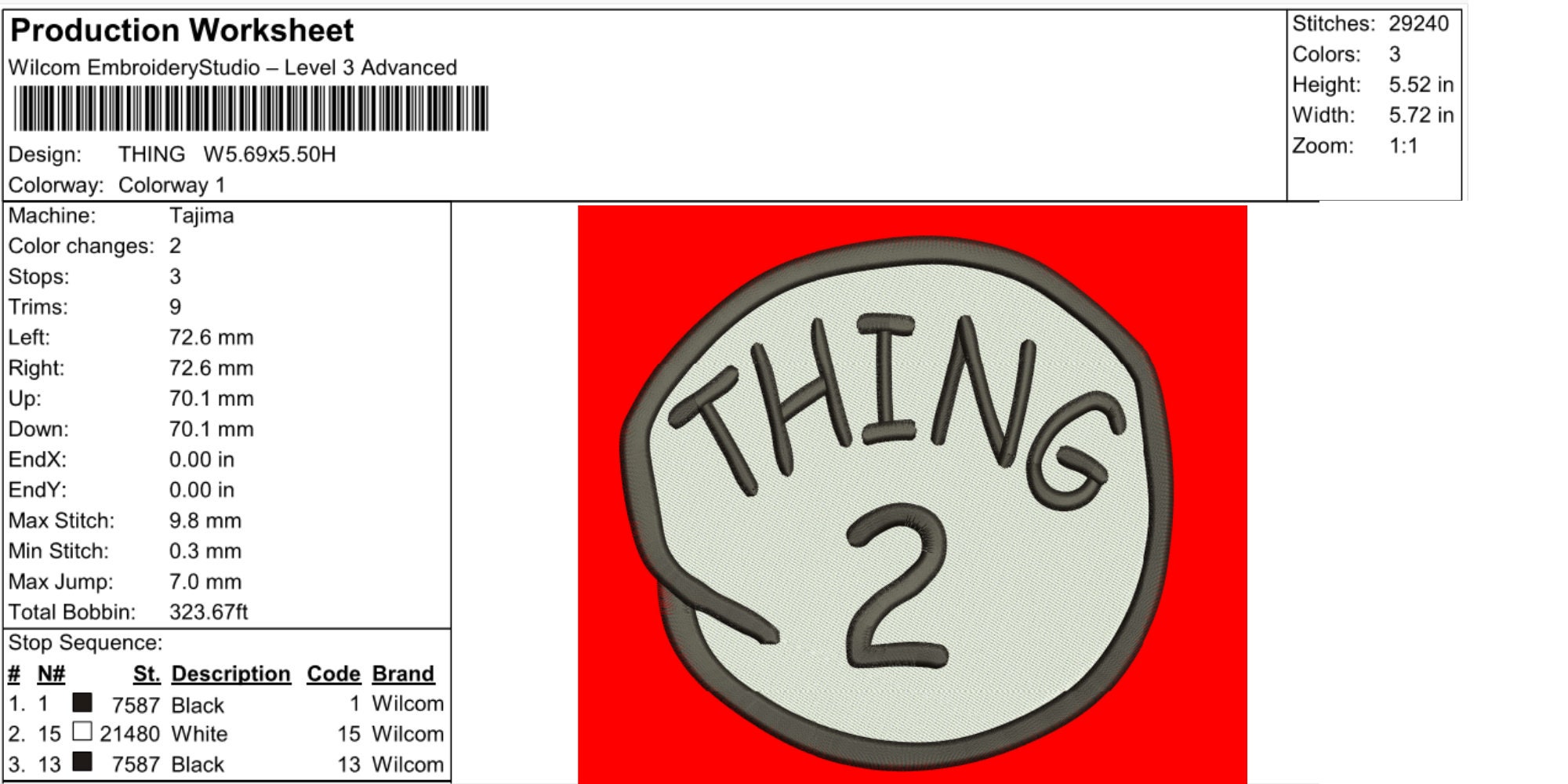 Dr Seuss Thing 1, Thing 2 , Thing 3, Thing 4, Thing 5, Thing 6 Filled ...