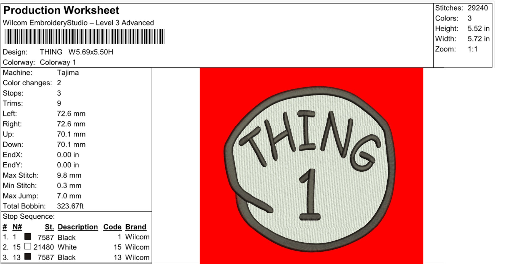 Dr Seuss Thing 1, Thing 2 , Thing 3, Thing 4, Thing 5, Thing 6 Filled ...
