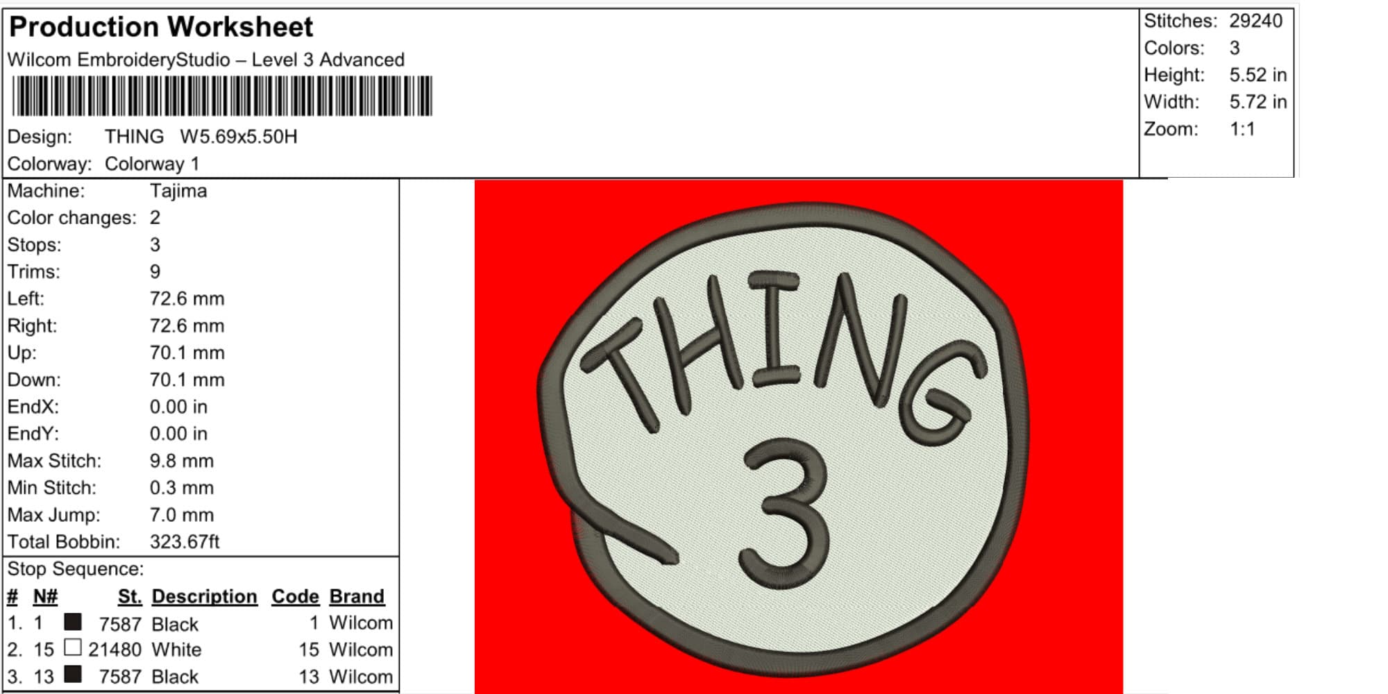 Dr Seuss Thing 1, Thing 2 , Thing 3, Thing 4, Thing 5, Thing 6 Filled ...