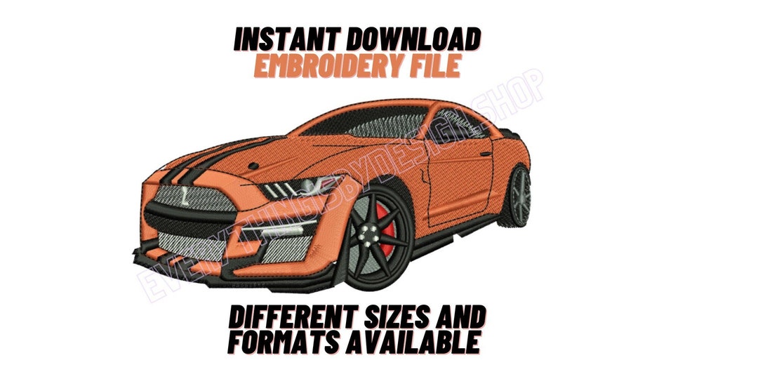 Mustang Machine Embroidery Design, Mustang Logo, Instantly Download - Etsy