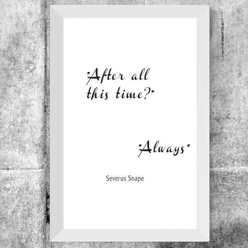 After All This Time Always Typography Print Printable Set of | Etsy