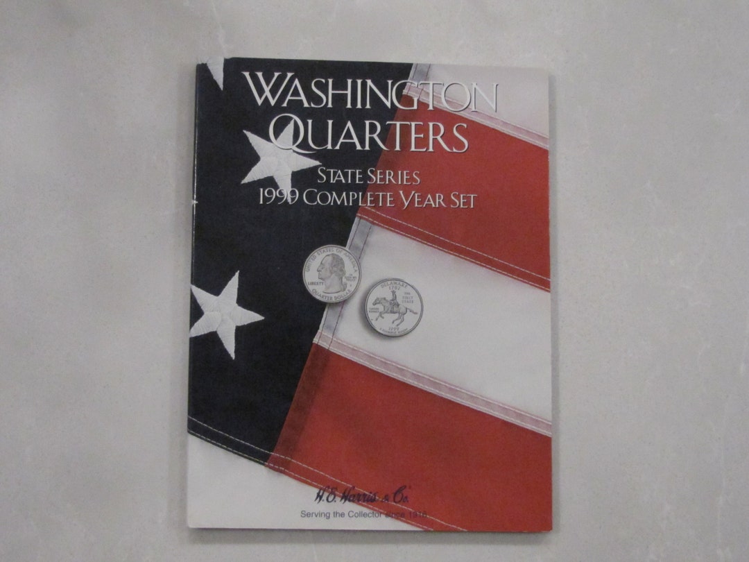 1999 US Quarter Dollar Collection Book - Etsy