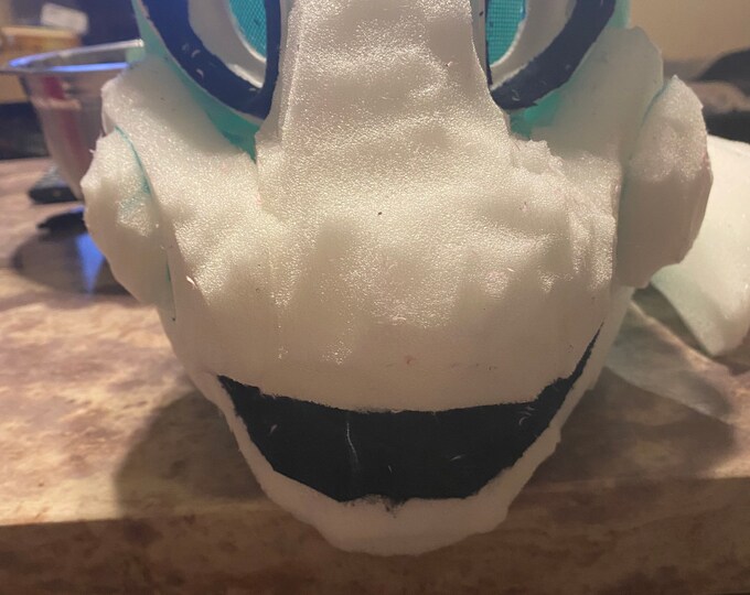 Axolotl Fursuit Head Base Furry Suit Head Ready to Fur - Etsy Denmark