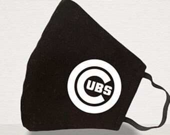 Cubs Face Mask | Etsy