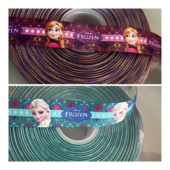 1” frozen ribbon Paper, Party & Kids Embellishments Ribbon etna.com.pe