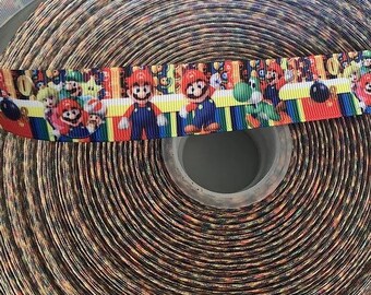 Mario Ribbon | Etsy