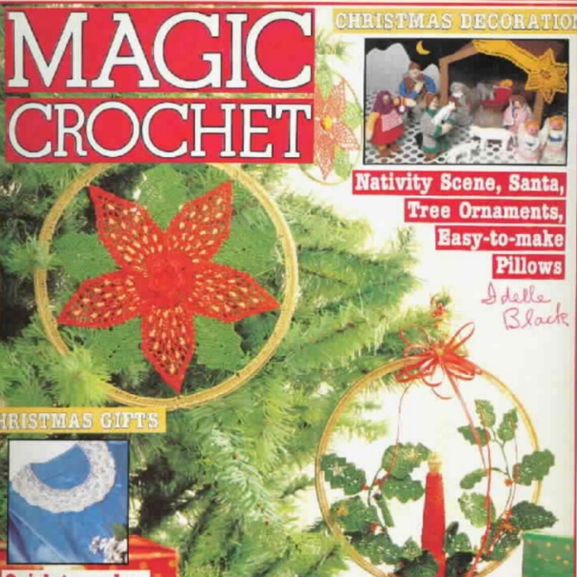 Magic Crochet Magazine, Crochet and Knitting Magazine, Vintage 53 ...
