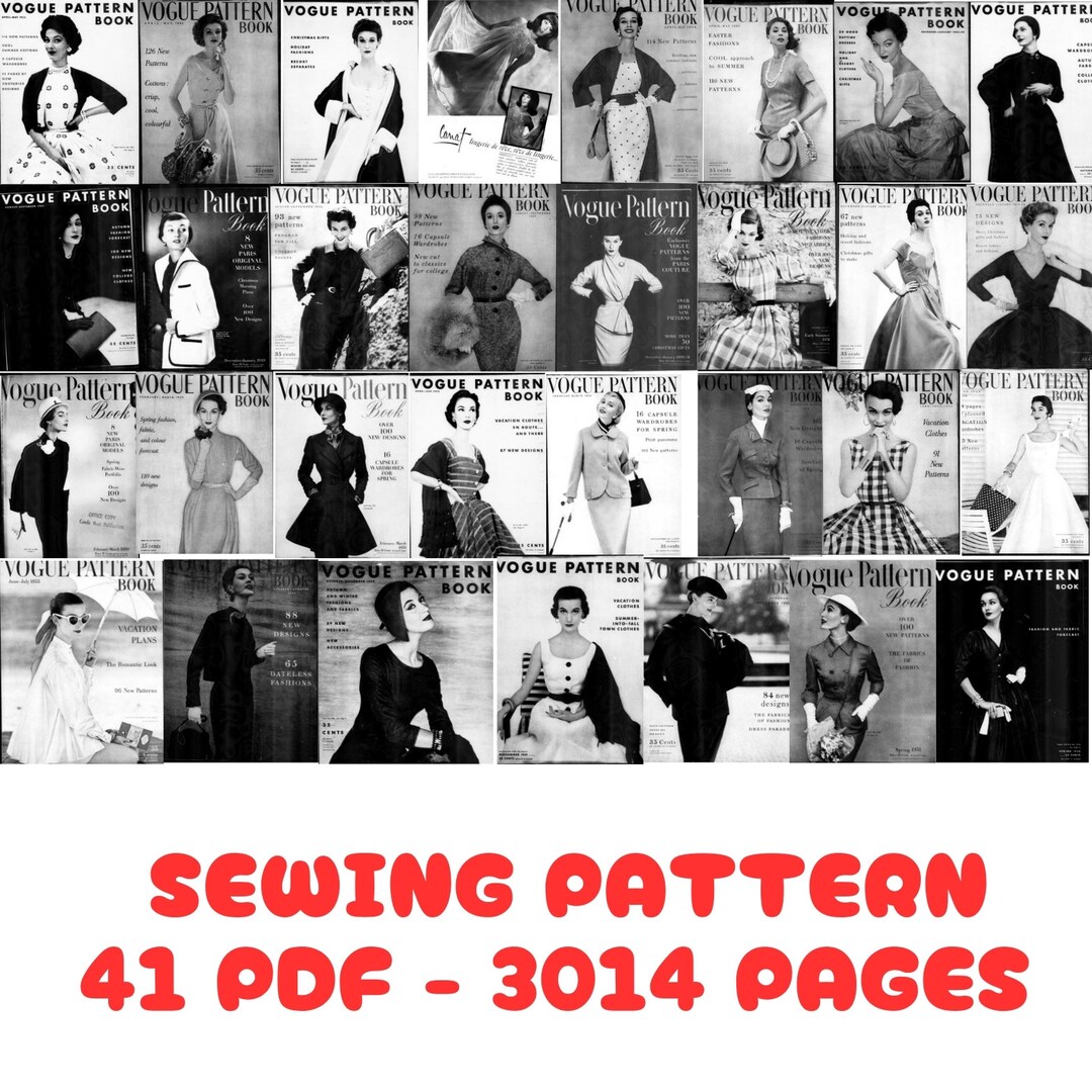 Dress Pattern, Sewing Pattern, Women Sewing Pattern, Vintage Sewing ...