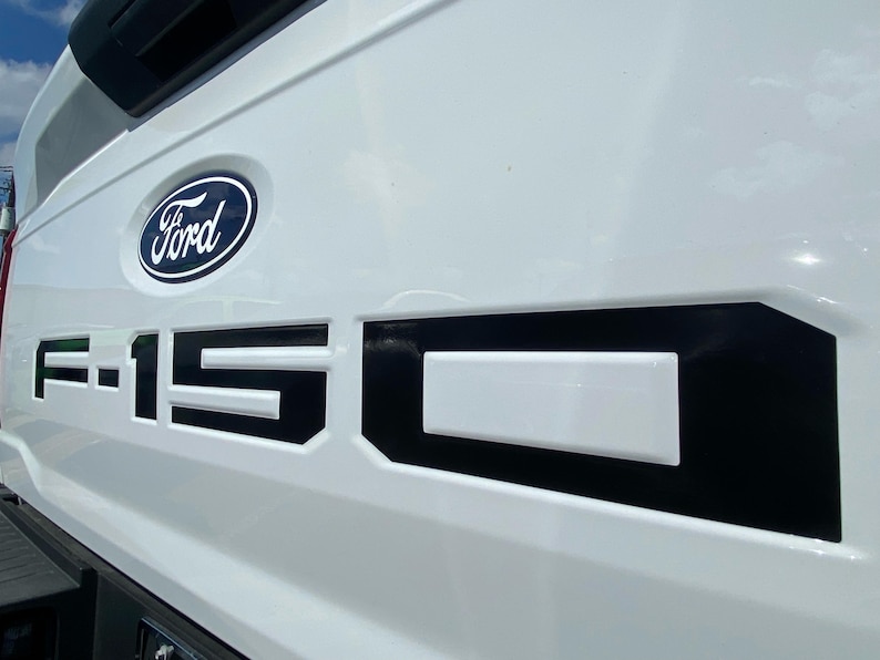 Vinyl Tailgate Inserts for Ford F-150 - Fits 2021-2026 Model Years - Etsy