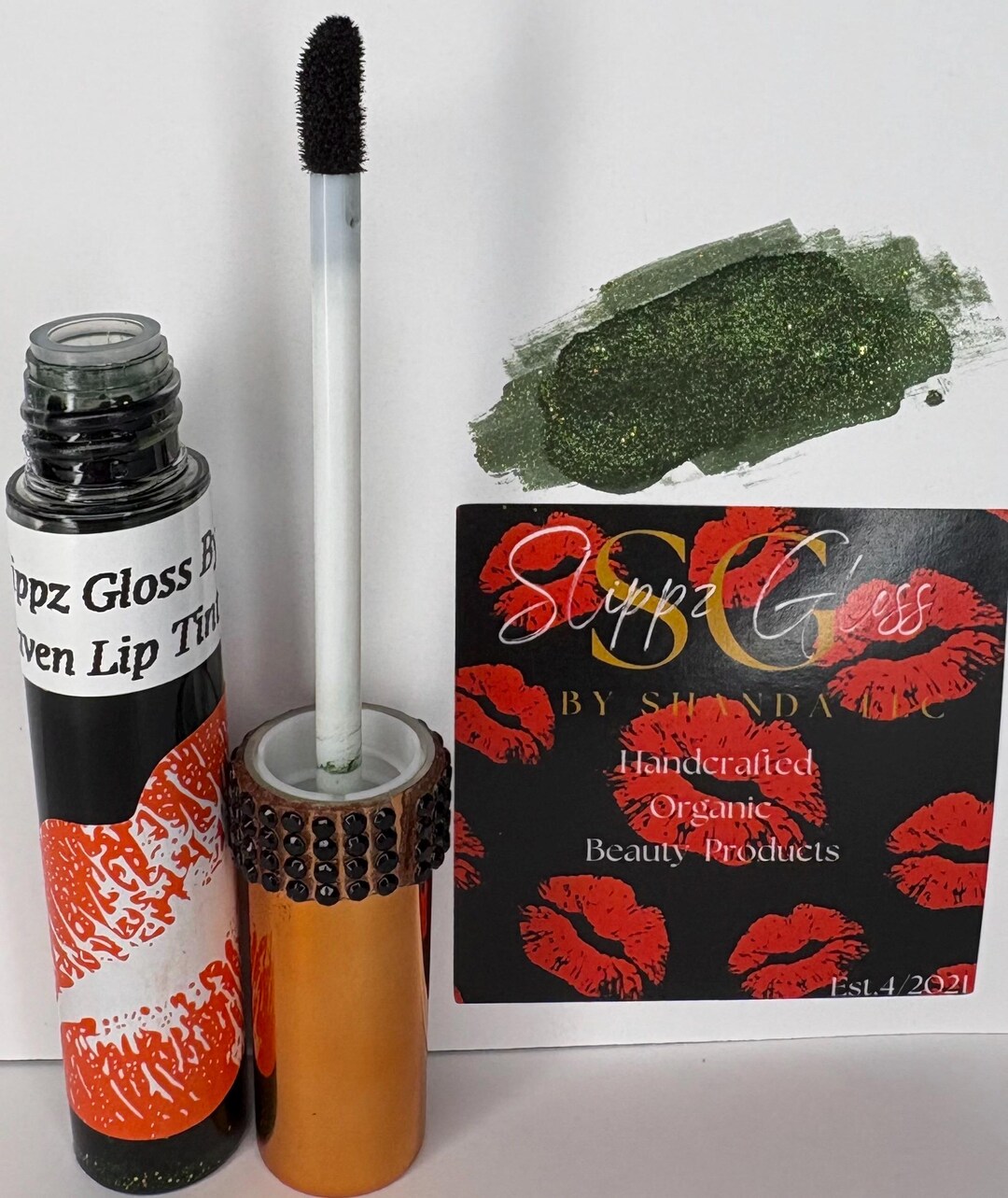 Raven Glittery Liquid Lip Tint - Etsy