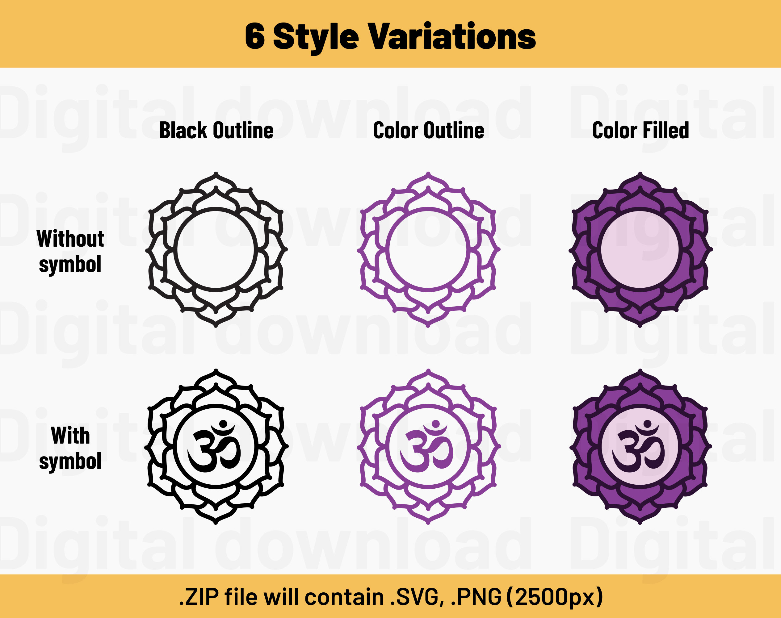 Throat Chakra Symbol Simple
