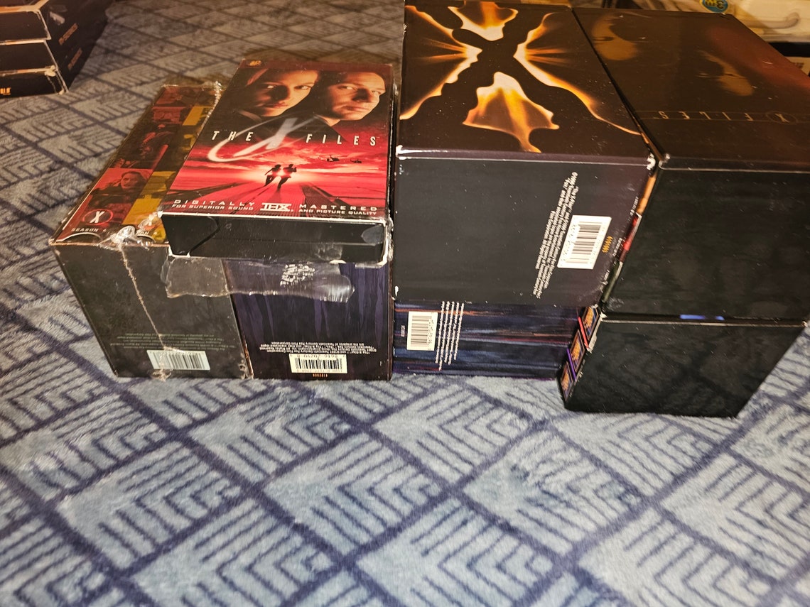 Lot of Sale of the X-files VHS Volume Tapes Includes the X-files 1999 ...