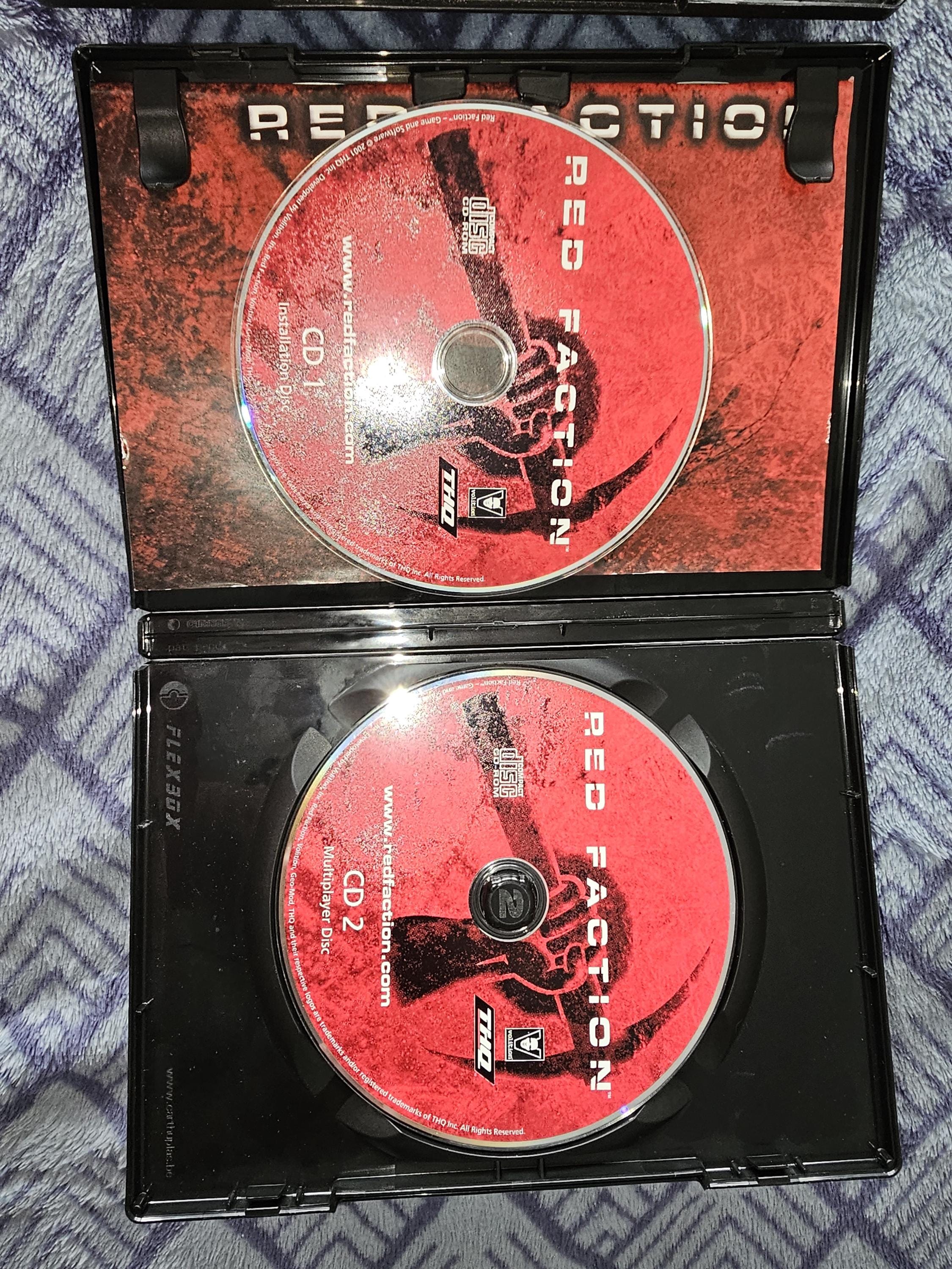 Lot of X4 Red Faction PC Windows Complete Game EU Region Software - Etsy