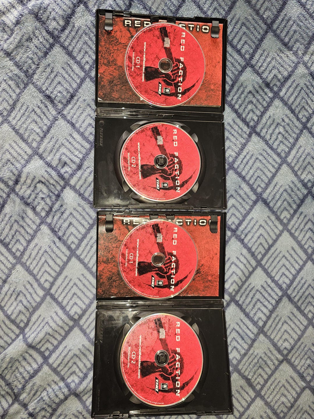 Lot of X4 Red Faction PC Windows Complete Game EU Region Software - Etsy