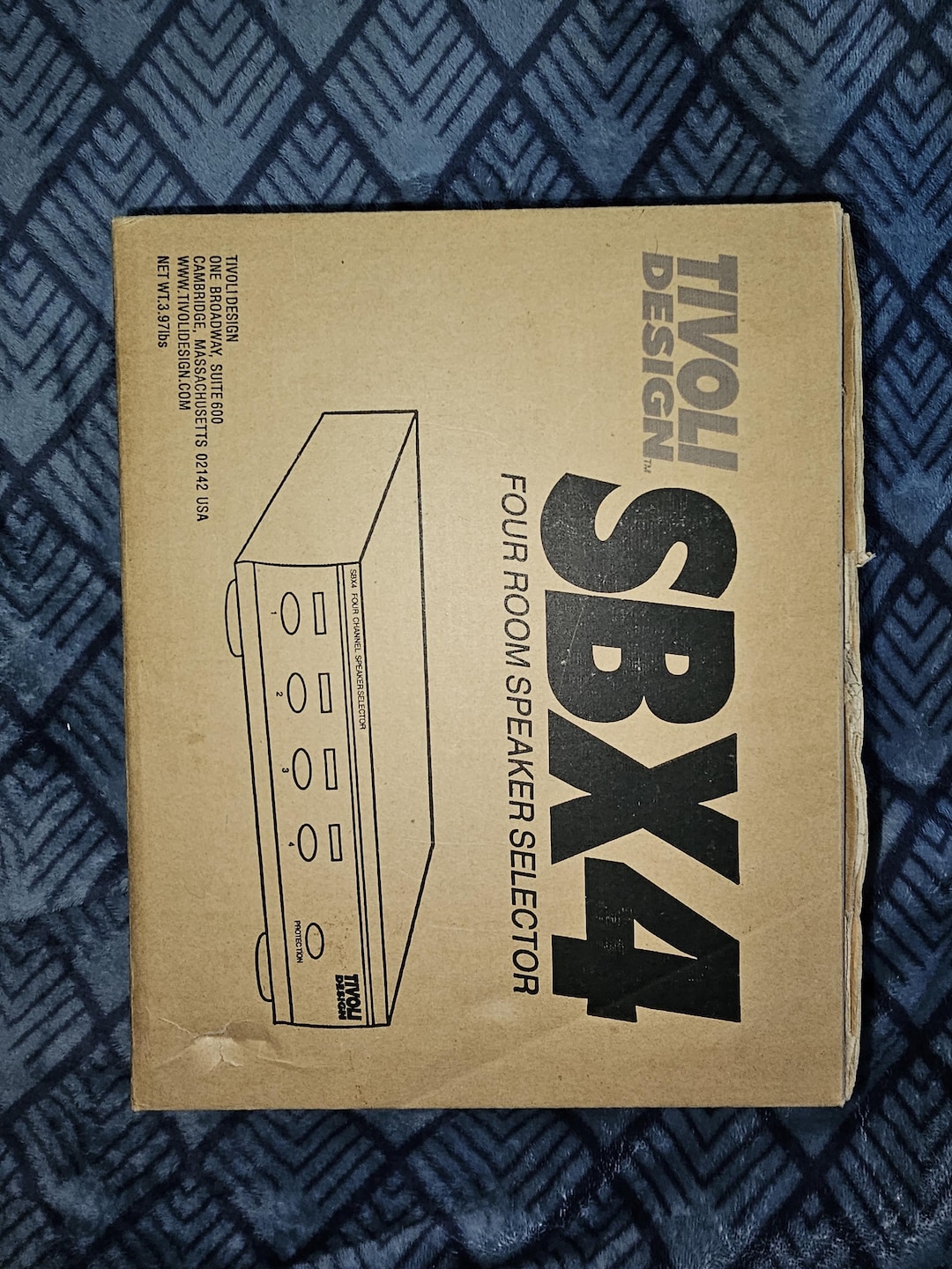 Tivoli SBX4 Four Room Speaker Selector – Unbranded, High-quality Audio ...