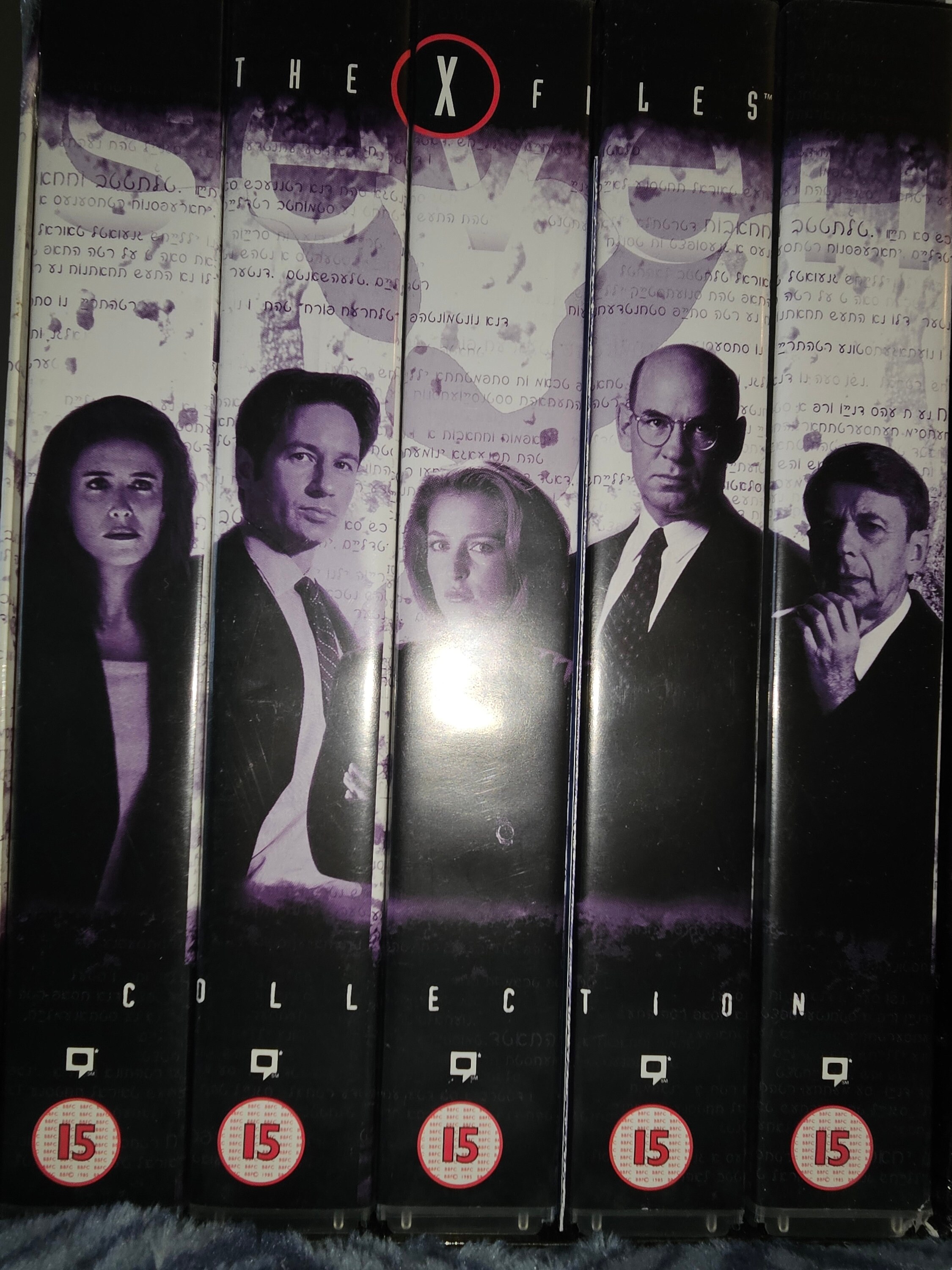Lot of Sale of the X-files VHS Volume Tapes Includes the X-files 1999 ...