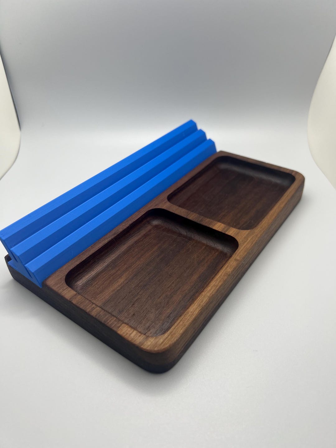 Hardwood Board Game Token Tray: Walnut, Maple, Oak With Card Stand - Etsy