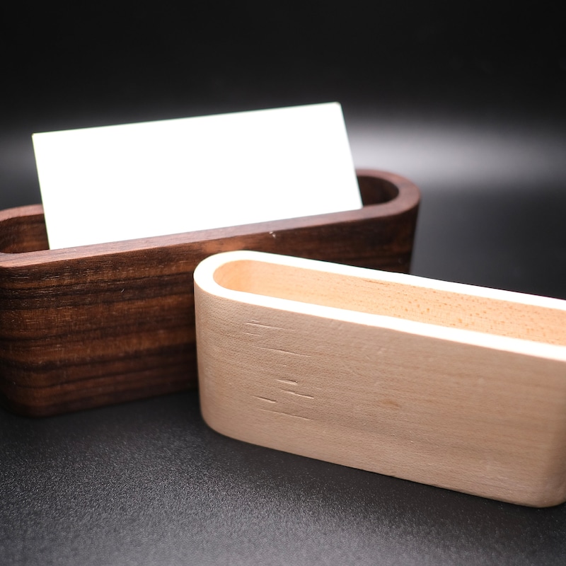 Wood Card Holder - Etsy