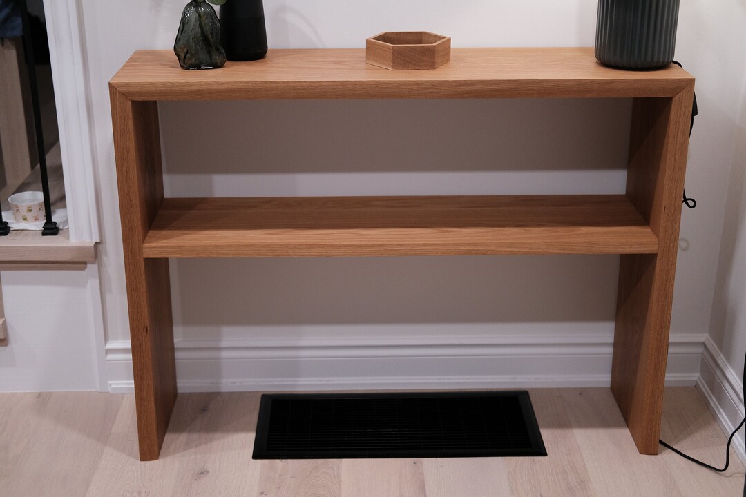 Hardwood Console Table | Custom Made - Etsy