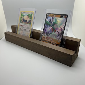 Custom Card Display Shelf: Collectible Card Stand - Etsy
