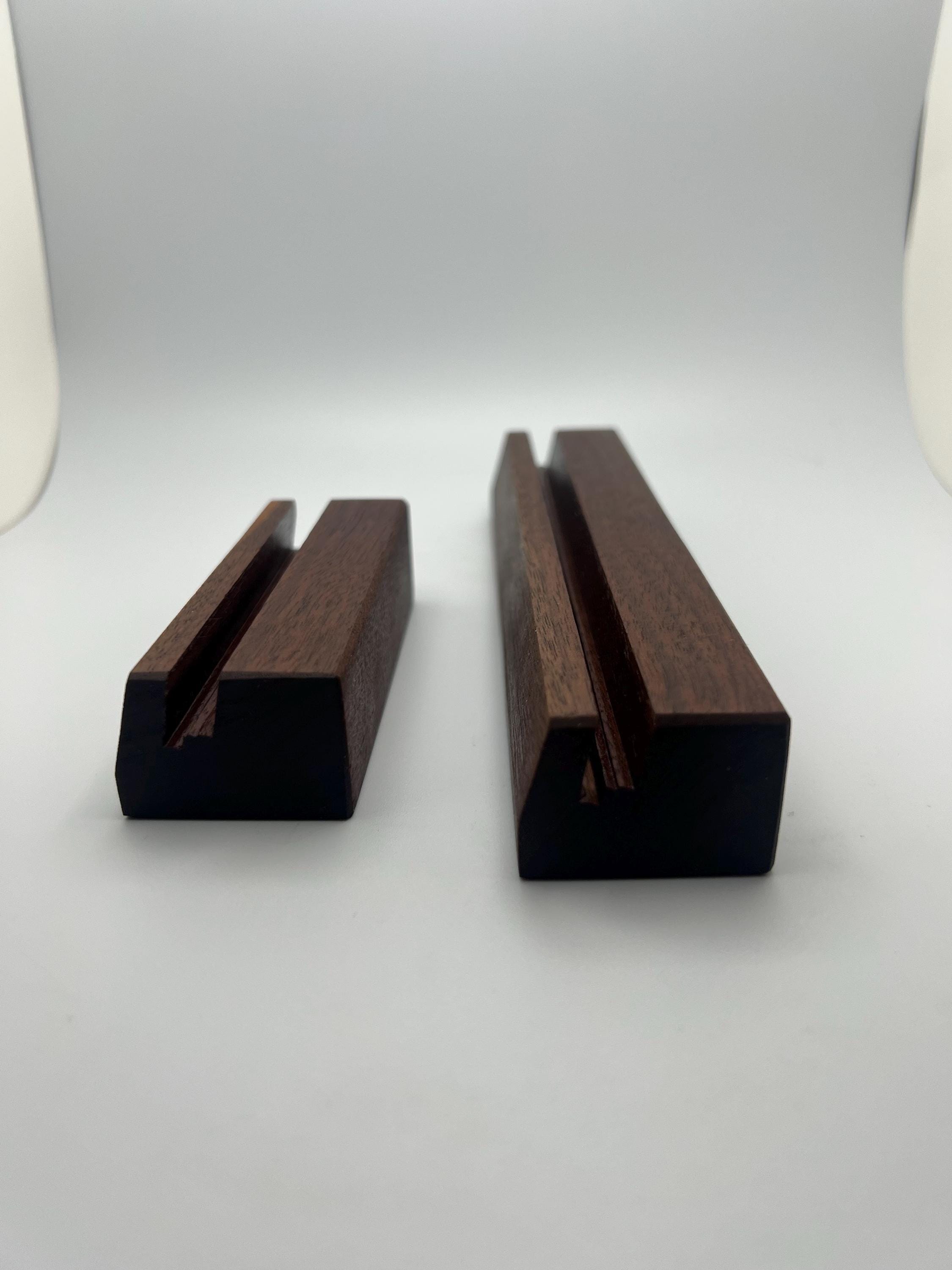 Hardwood Graded Card Display Stand | Trading Card Slab Holder | Sports ...