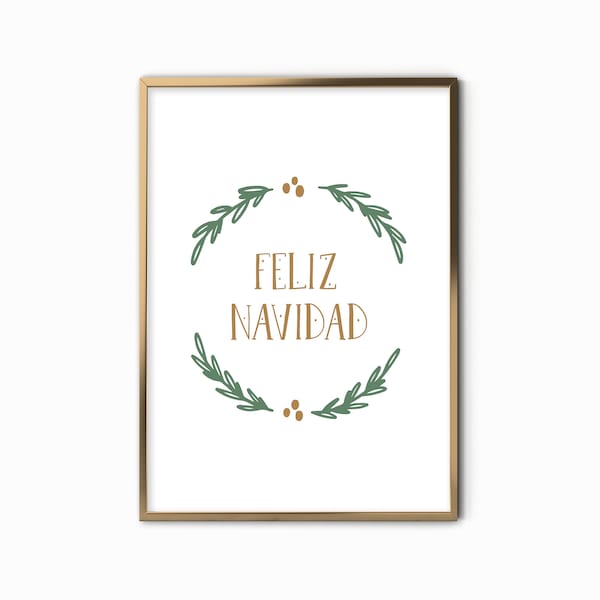 Feliz Navidad - Etsy