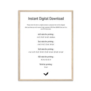 Halloween Spider Print, Halloween Printable Wall Art, Modern Spooky ...