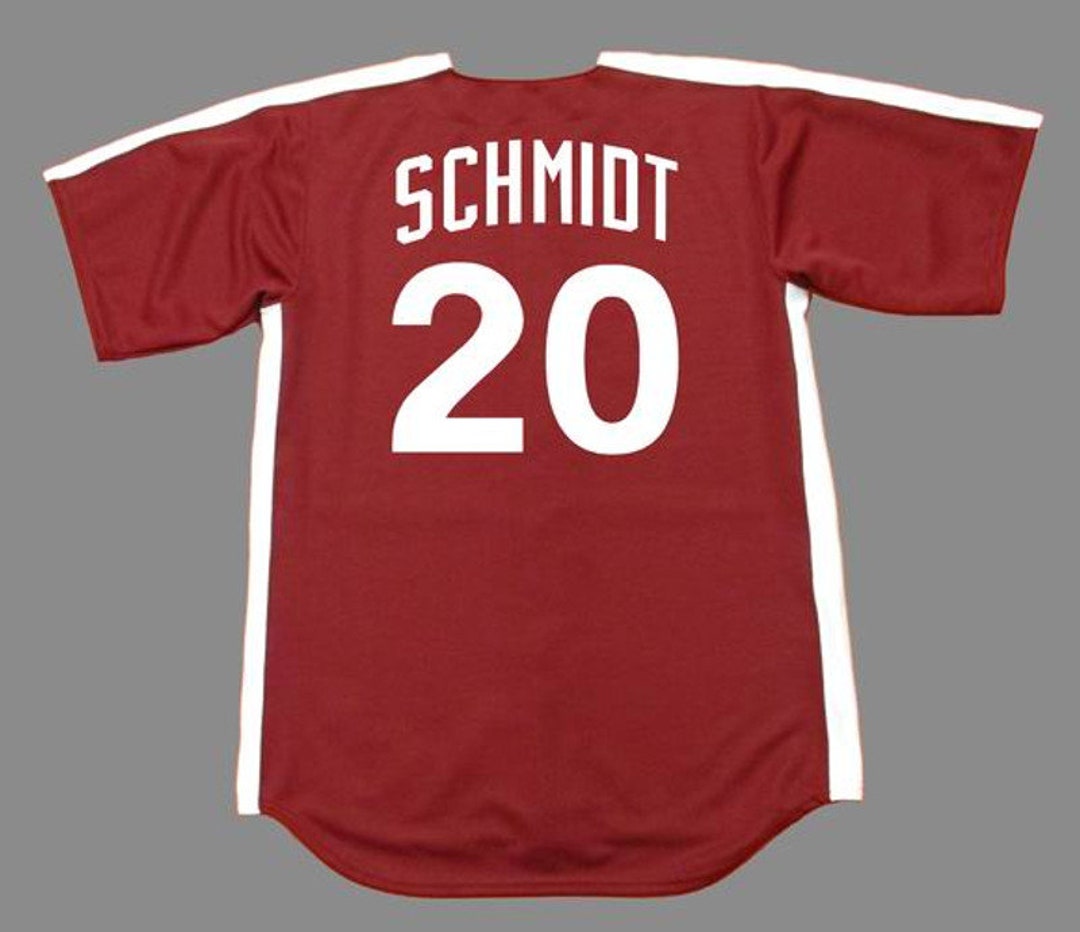 Mike Schmidt Philadelphia Phillies 1979 Baseball Throwback Jersey ...