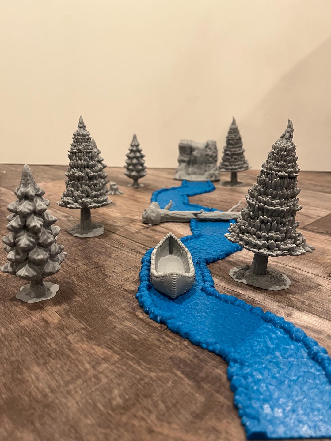 Forest River Waterfall Terrain Set, 28mm Scale - Etsy