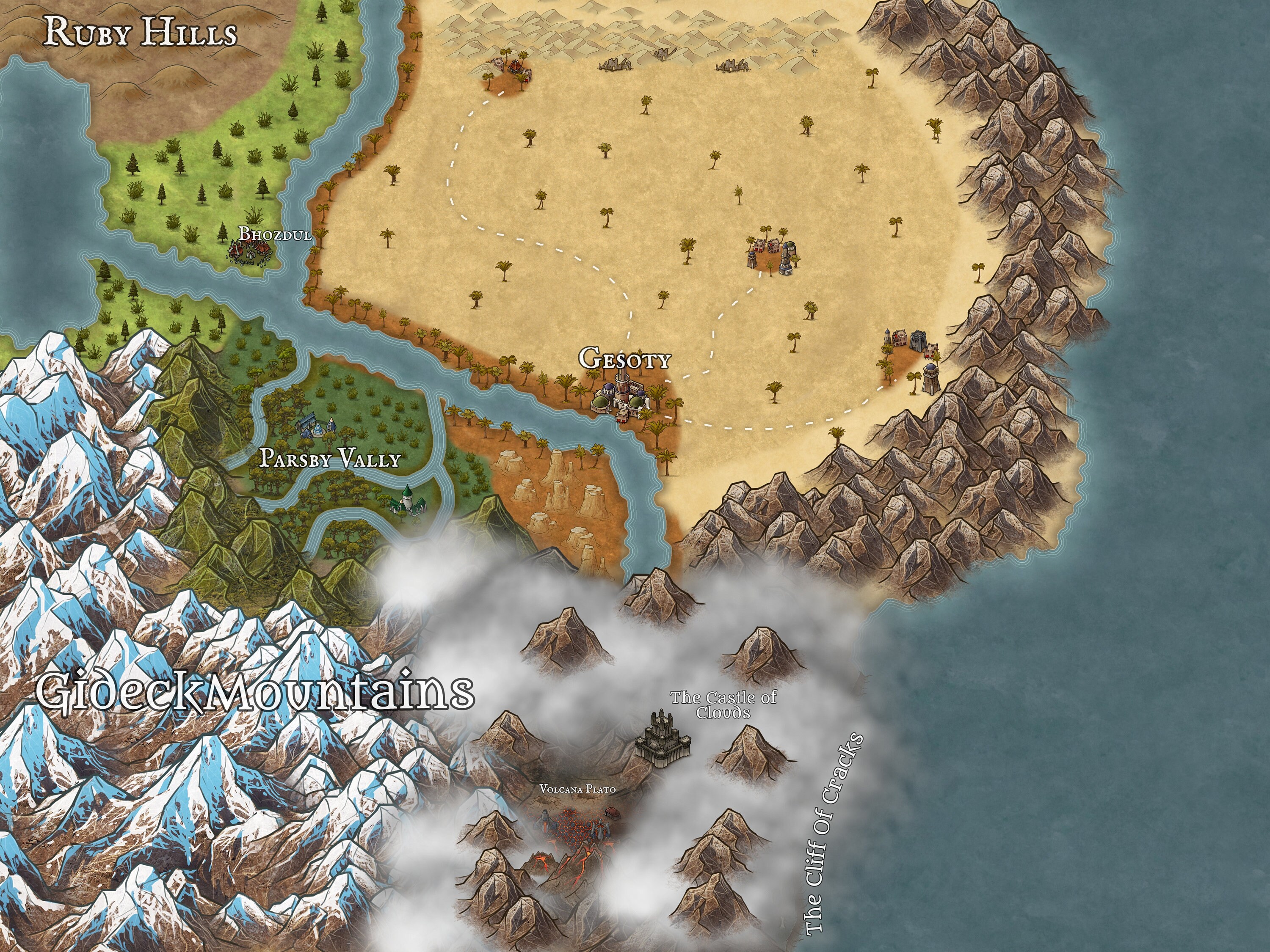 Custom Roleplaying Maps - Etsy