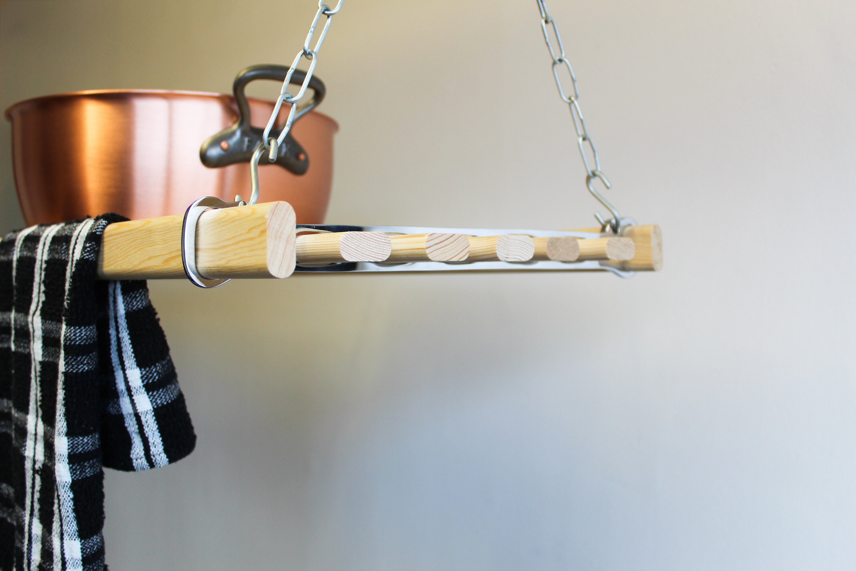 7 Lath Ceiling Hanging Over Island Pot Storage Drying Rack 1.2m - Etsy