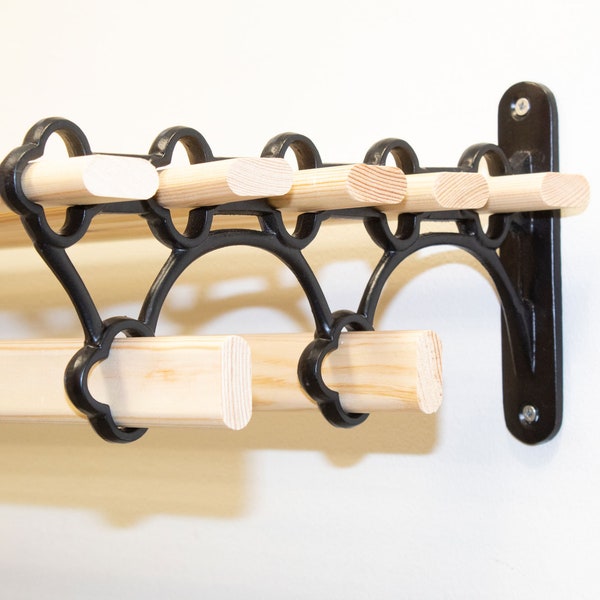 Wall Mounted Drying Rack - Etsy