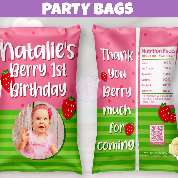 Strawberry 1st Part - Etsy