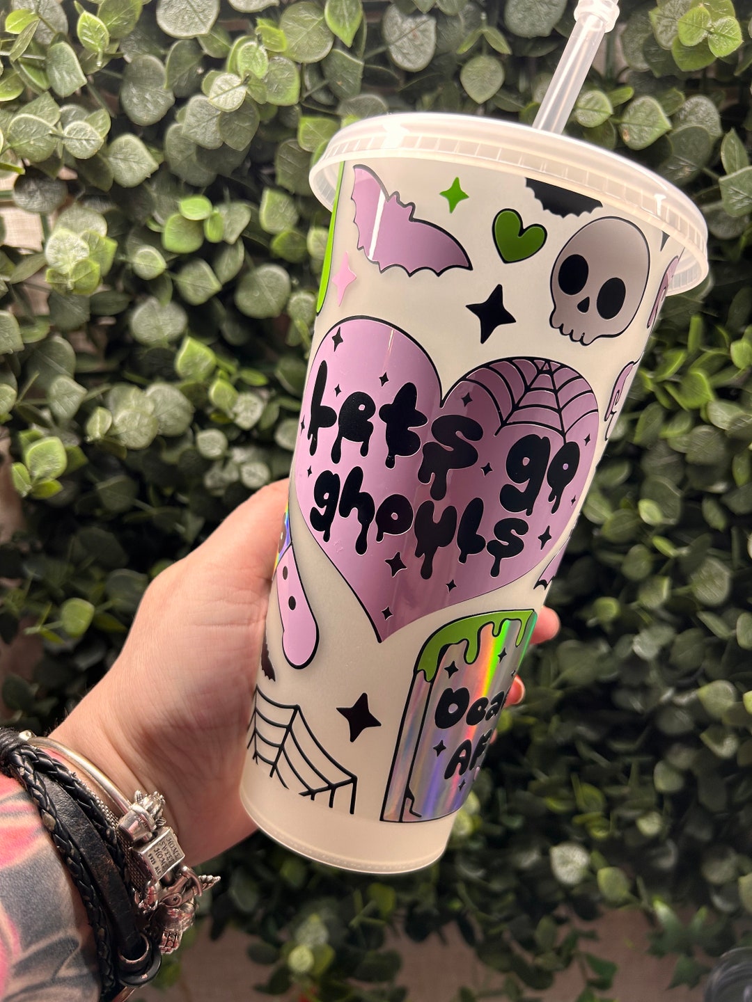 Horror Cup/ Horror Theme Cold Cup/ Glow in the Dark Cup/ Cold Cup ...