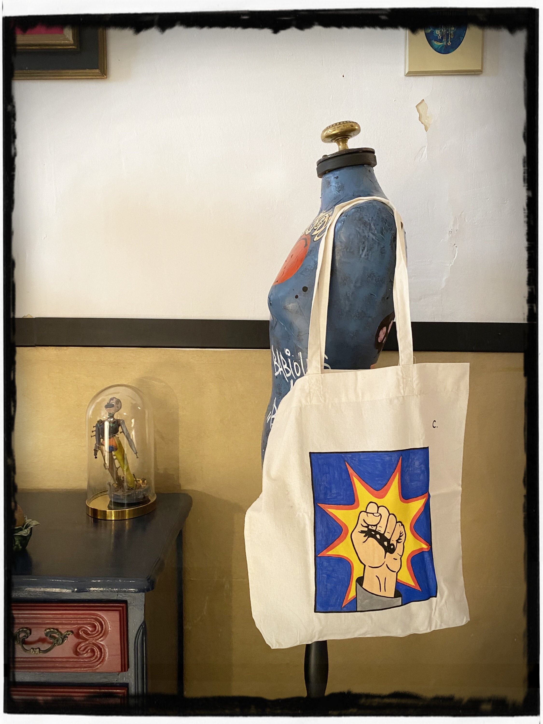 Comic Pow Cotton Bag - Etsy