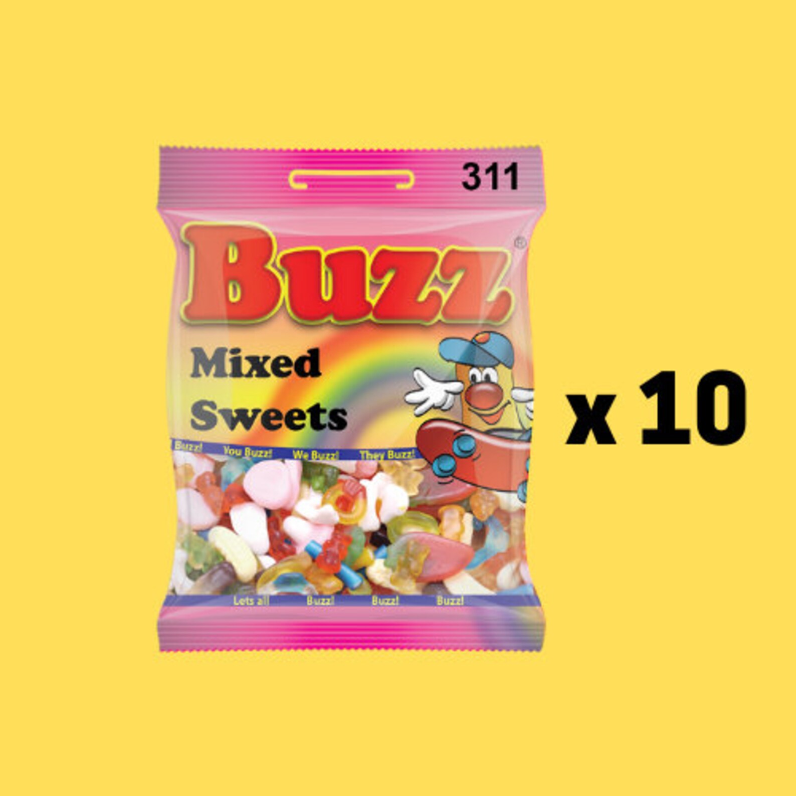 Mixed Sweets Box Of 10 Packets 1.5kg | Etsy