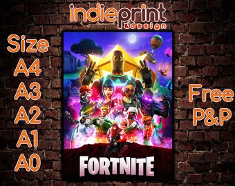 Fortnight Poster | Etsy UK