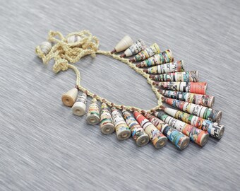 Comic Book Necklace - Etsy