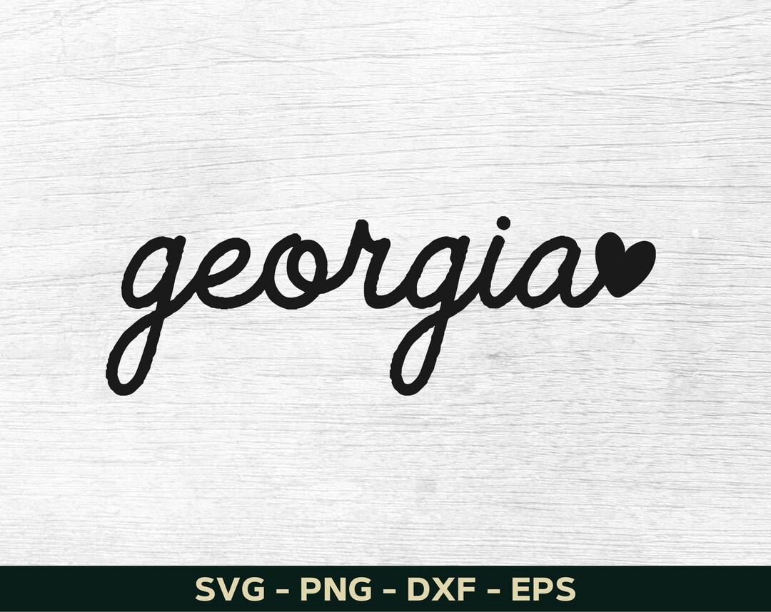 Georgia Svg, Georgia Png, Georgia Shirt Svg Design, Georgia Lover Svg ...