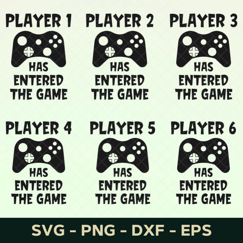 Player 3 Has Entered - Etsy