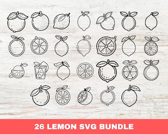 Lemon - Instant Digital Download - Svg, Png, Dxf, Files Included ...