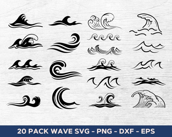 Wave Svg Ocean Svg Waves Svg Water Svg Surf Svg Wave Png - Etsy UK
