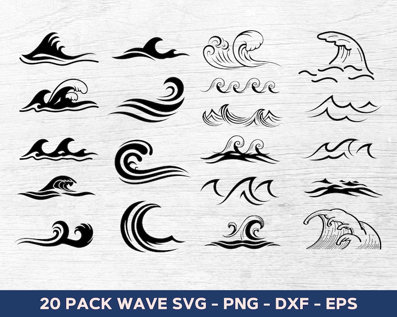 Ola svg, océano svg, olas svg, agua svg, surf svg, ola png, ola del ...