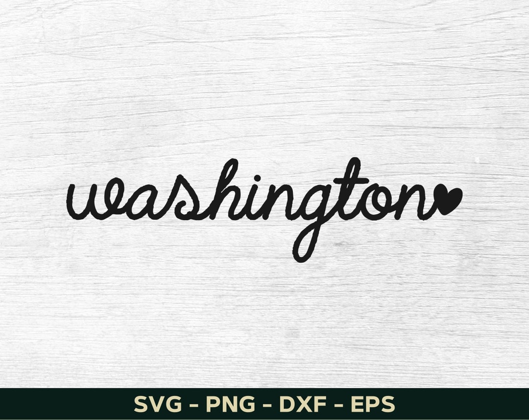 Washington Svg, Washington Png, Washington Shirt Svg Design, Washington ...