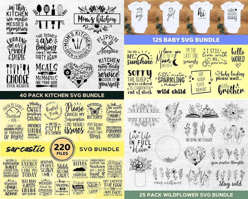 Svg Bundle Svg Files for Cricut Svg Bundles Svg for Shirts - Etsy UK