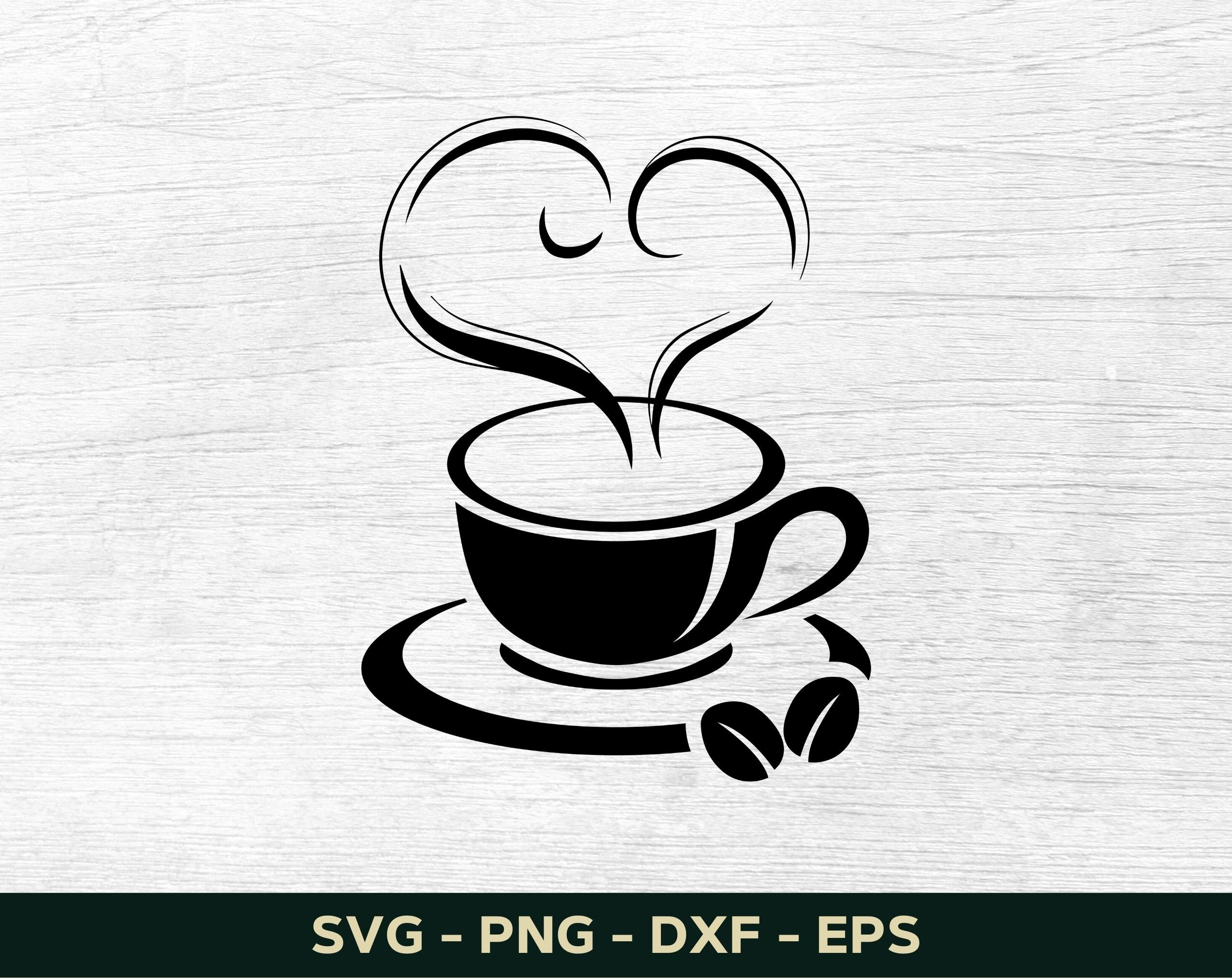 Mug Svg Mug With Heart Steam Svg Coffee Svg Coffee Mug Svg - Etsy